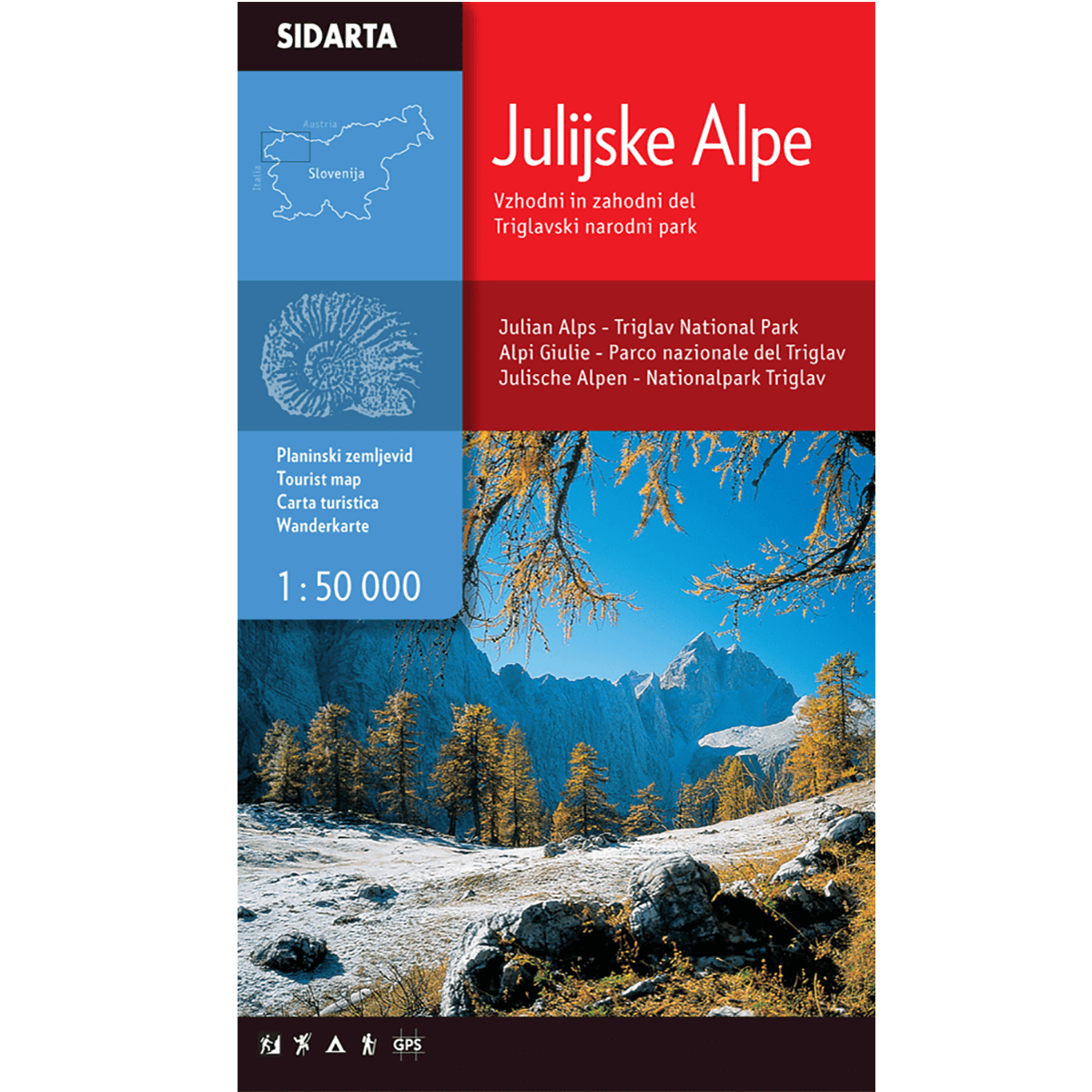 julian alps map shows the wide area around the julian alps – GORNIK.SI